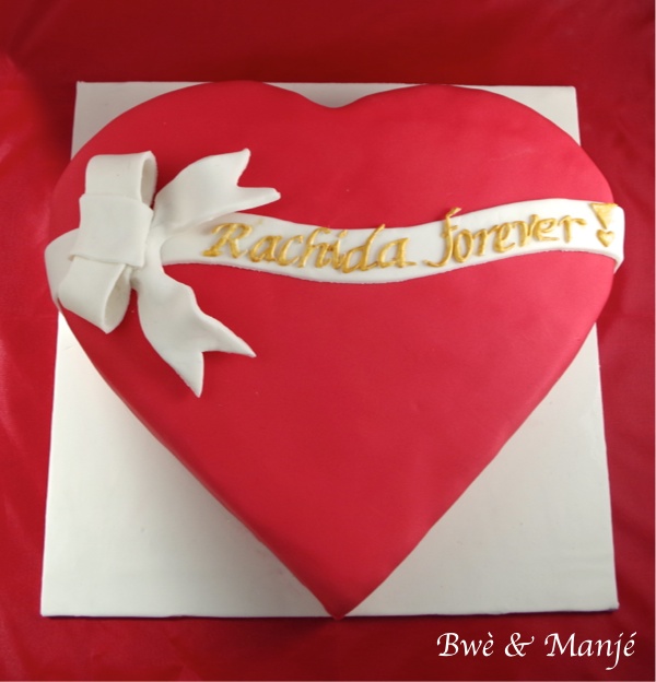 Gâteau Coeur {cake design} | Gourmandises Épicées