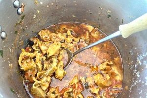Fricassée de lambi | Gourmandises Épicées