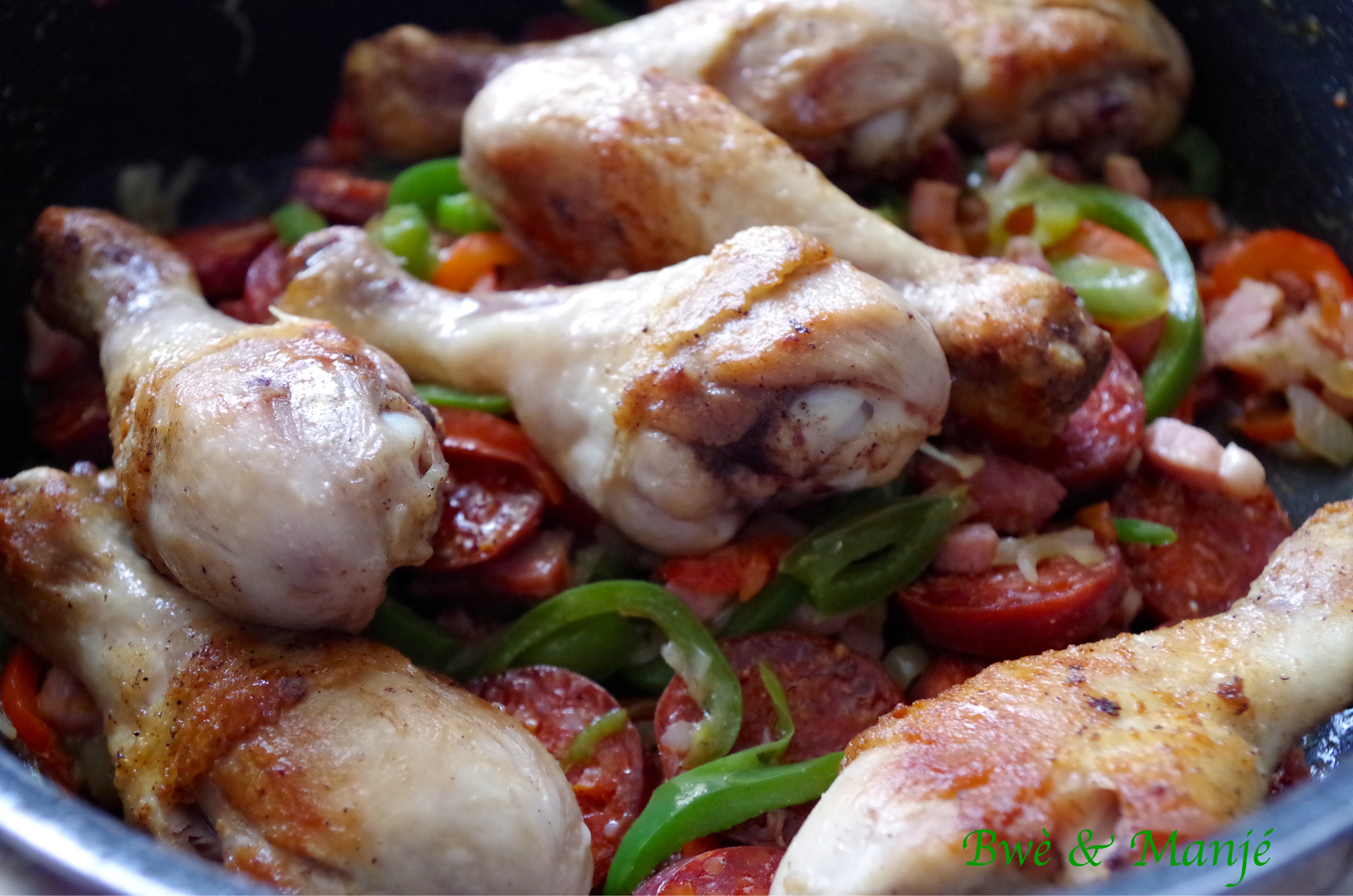 Poulet basquaise | Gourmandises Épicées